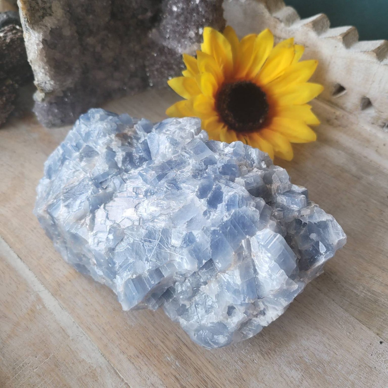 Blue Calcite Crystals Benefits (Explained)